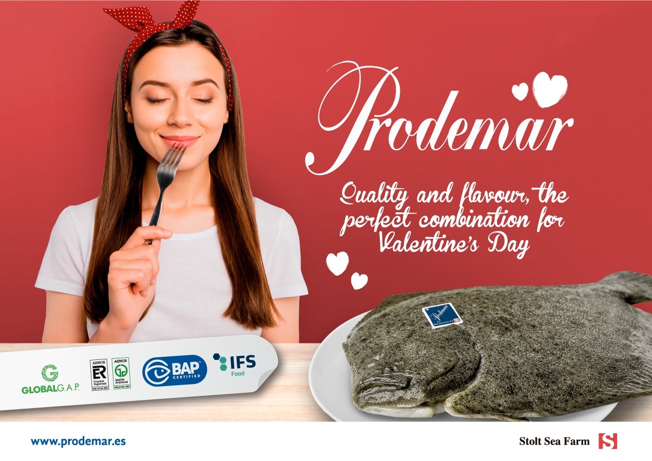 Prodemar launches St Valentine’s Day advertising campaign - Stolt Sea Farm